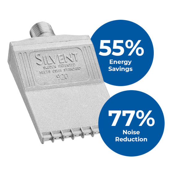 Avoid compressed air injuries and downtime, all while saving energy